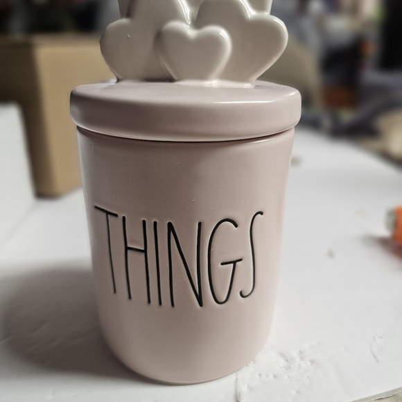 Rae Dunn | Accents | Rae Dunn Things Ceramic Container | Poshmark